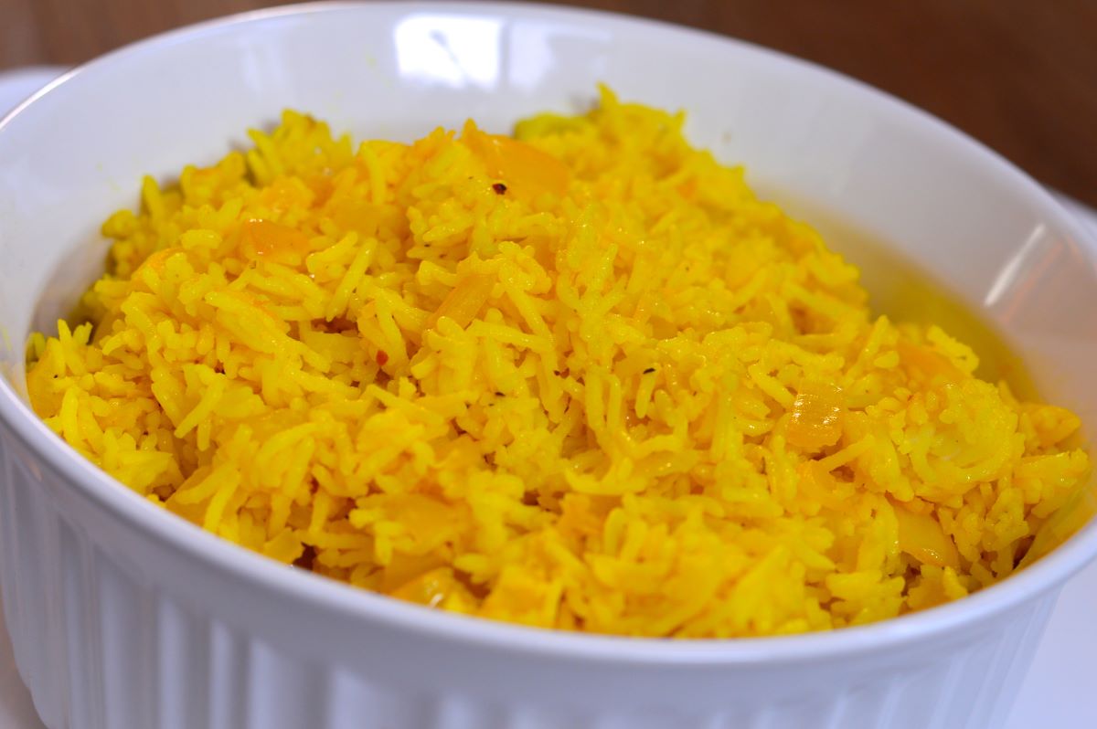 Easy Yellow Turmeric Rice - Simple Nourished Home