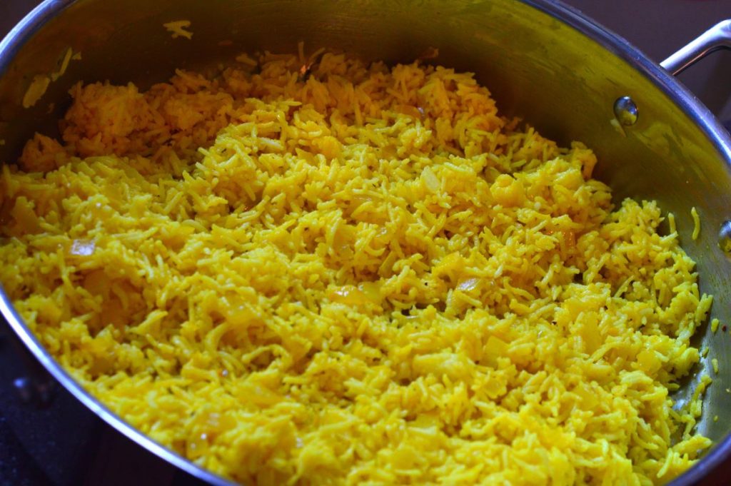 Easy Yellow Turmeric Rice - Simple Nourished Home