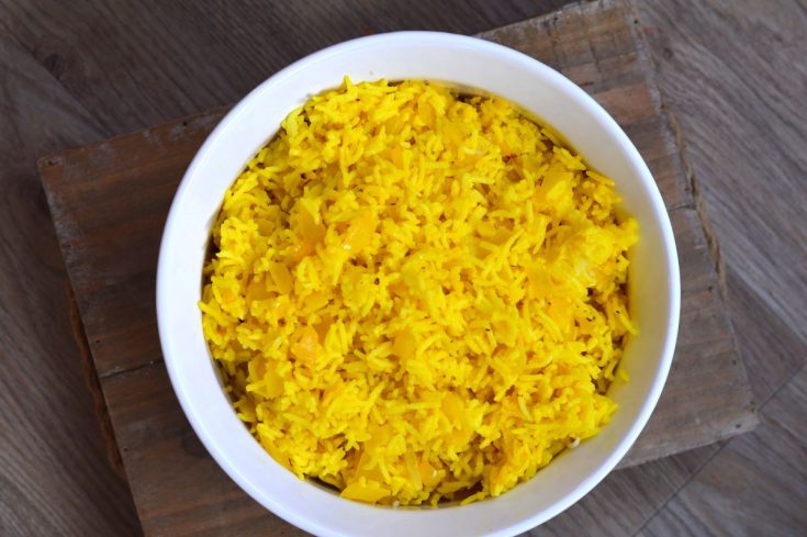 Easy Yellow Turmeric Rice - Simple Nourished Home